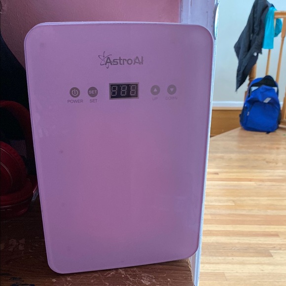 Astro Ai | Other | Astroai Pink Mini Fridge | Poshmark